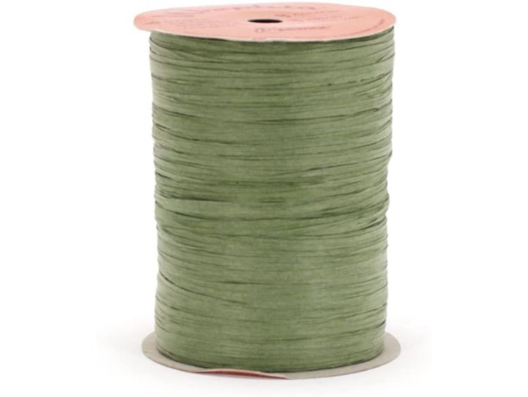 10 Green Raffia Ribbons | See September 2020's Top Picks